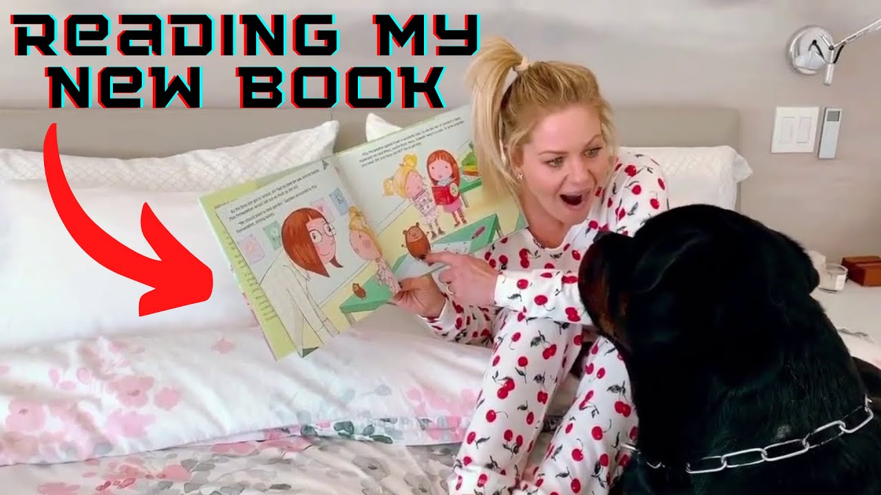 Candace Cameron Bure reading her book to Boris | Candace Cameron Bure ...