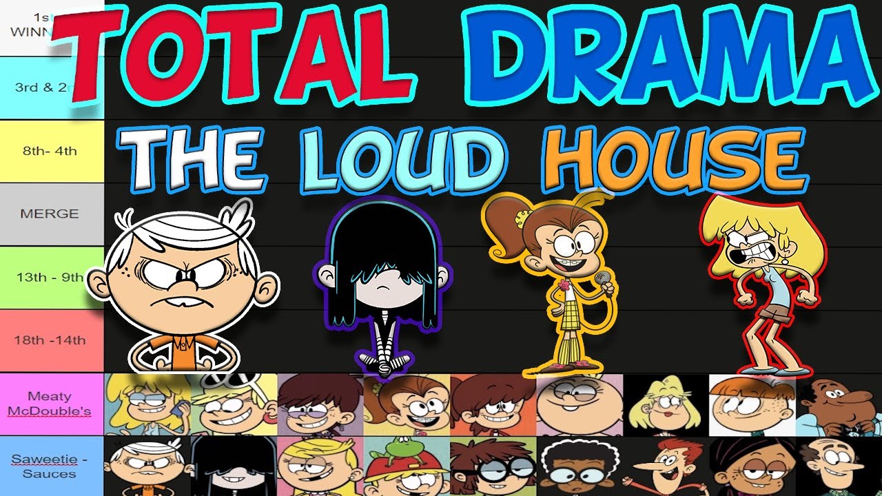 Total Drama Island WITH The Loud House Cast - YouTube