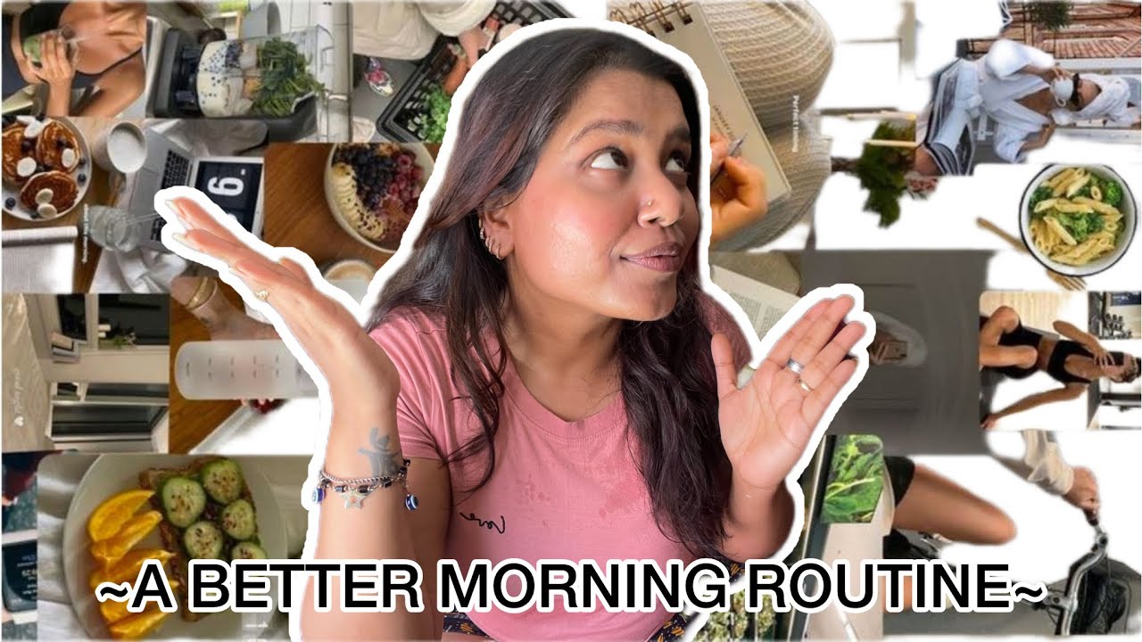 How to have *productive morning routines* | Daily habits to improve ...