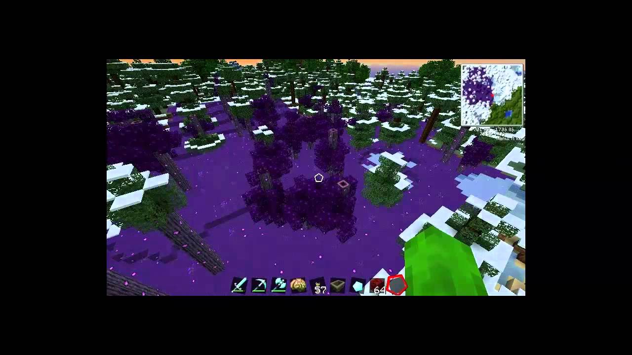 Minecraft [Technic Pack] - ThaumCraft "Taint gone wild" Time Lapse ...