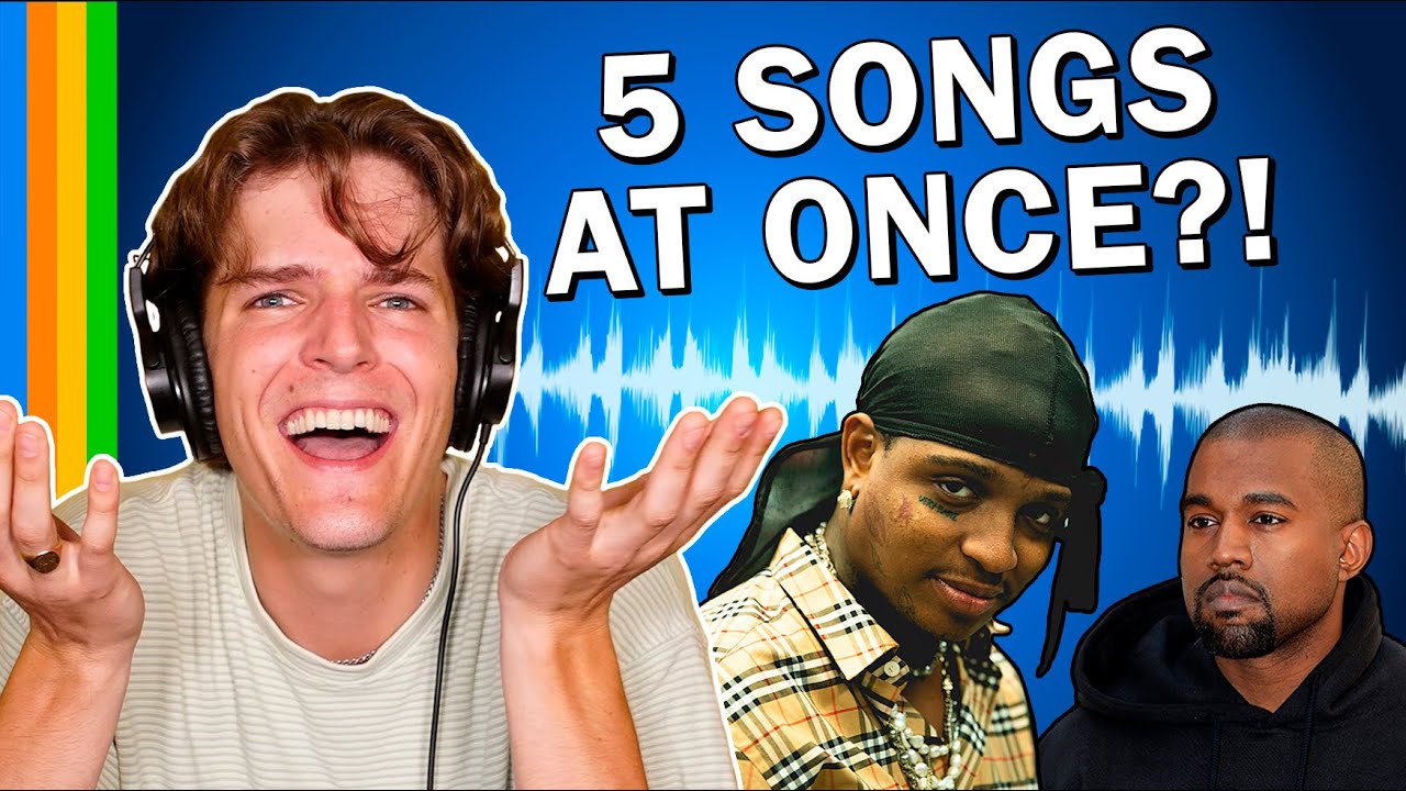 Guess the Rapper from 5 of their Songs Playing at the Same Time - YouTube