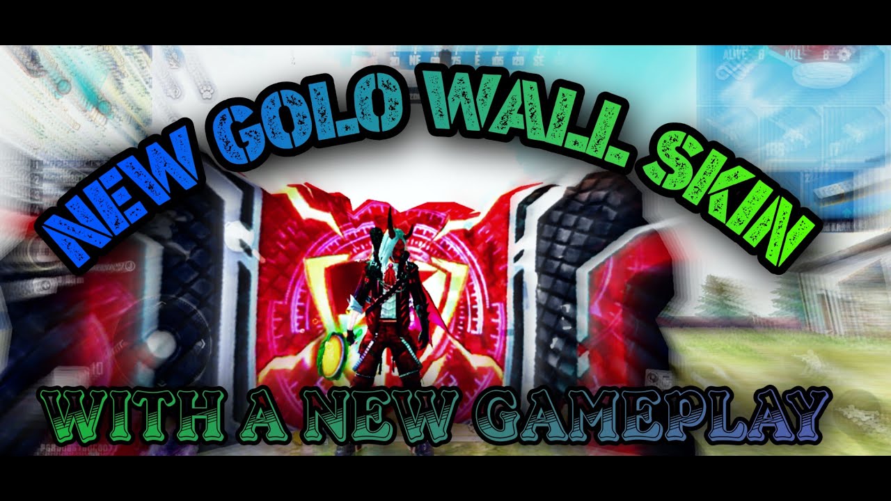 New Golo wall skin // custom gameplay // free fire - YouTube