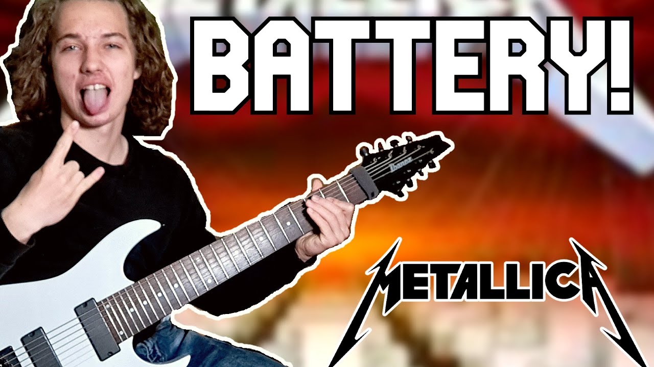 METALLICA - BATTERY (4K dual guitar cover) - YouTube