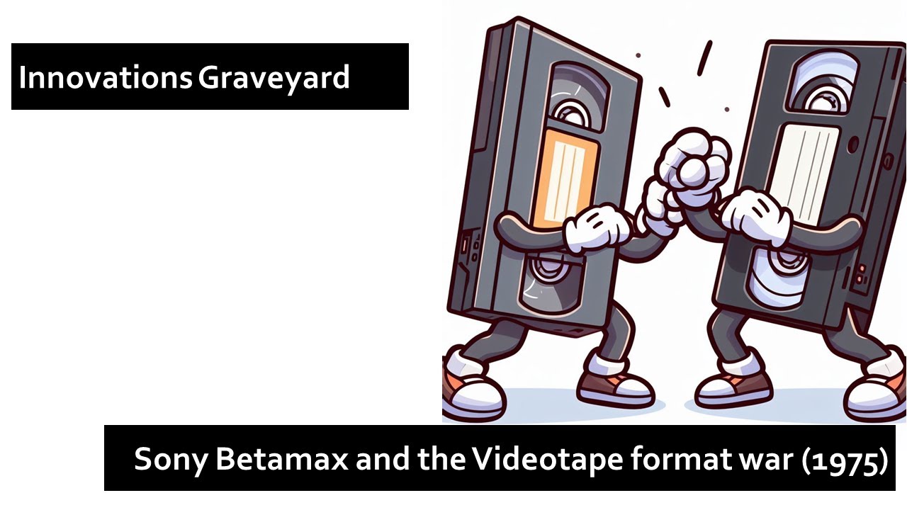 Sony Betamax and the Videotape format war (1975) | Innovations ...