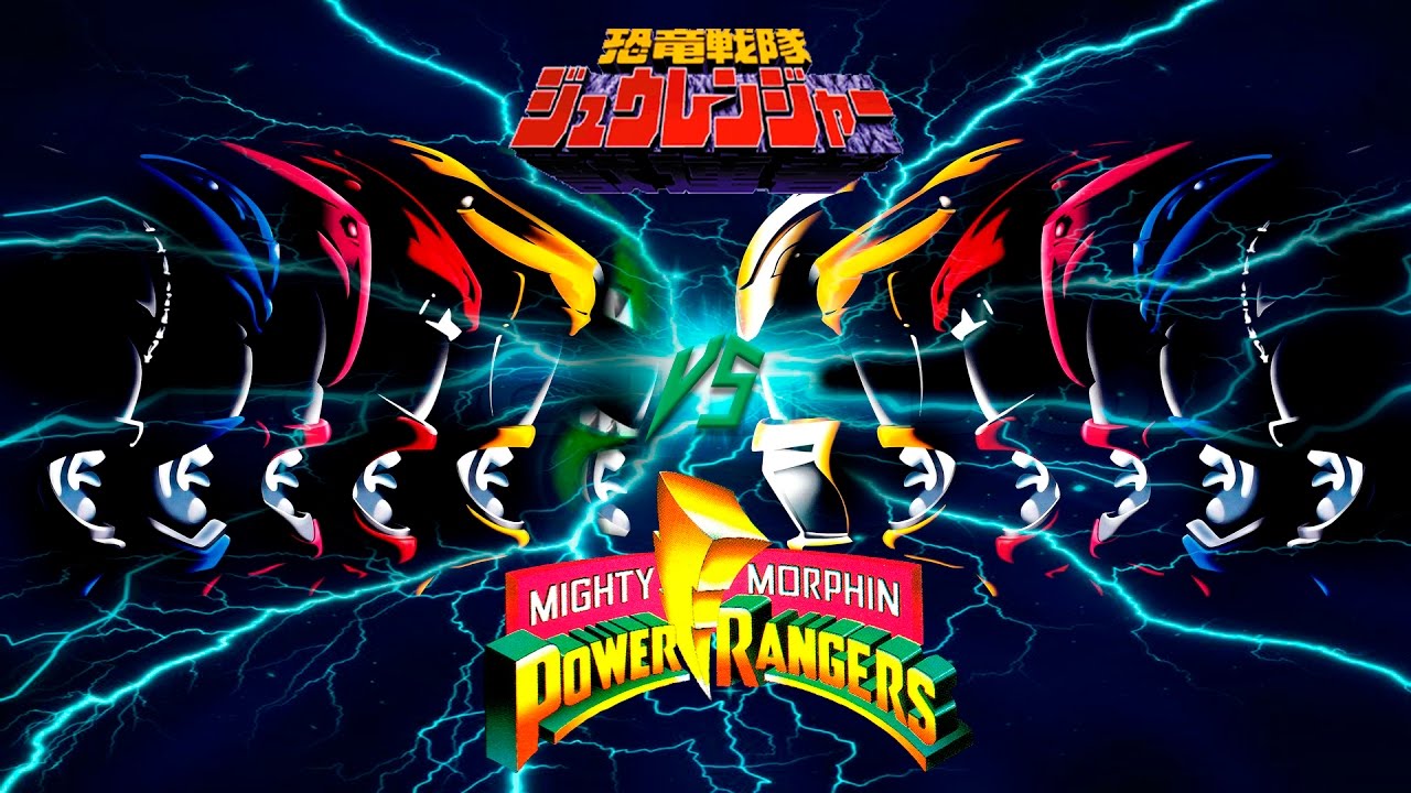 Power Rangers VS Super Sentai - Diferencias y Curiosidades - YouTube