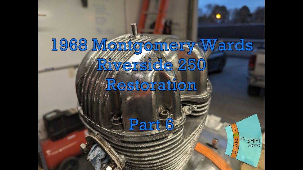 1968 Montgomery Wards Riverside 250 Restoration Part 6 - YouTube