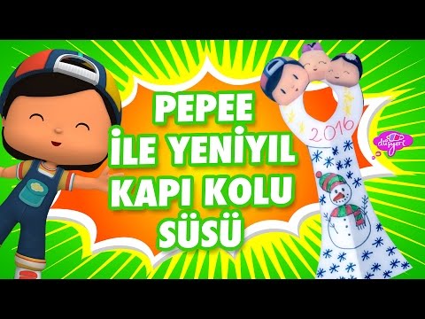 Pepee ile Yeni Yıl Kapı Kolu Süsü - Düşyeri