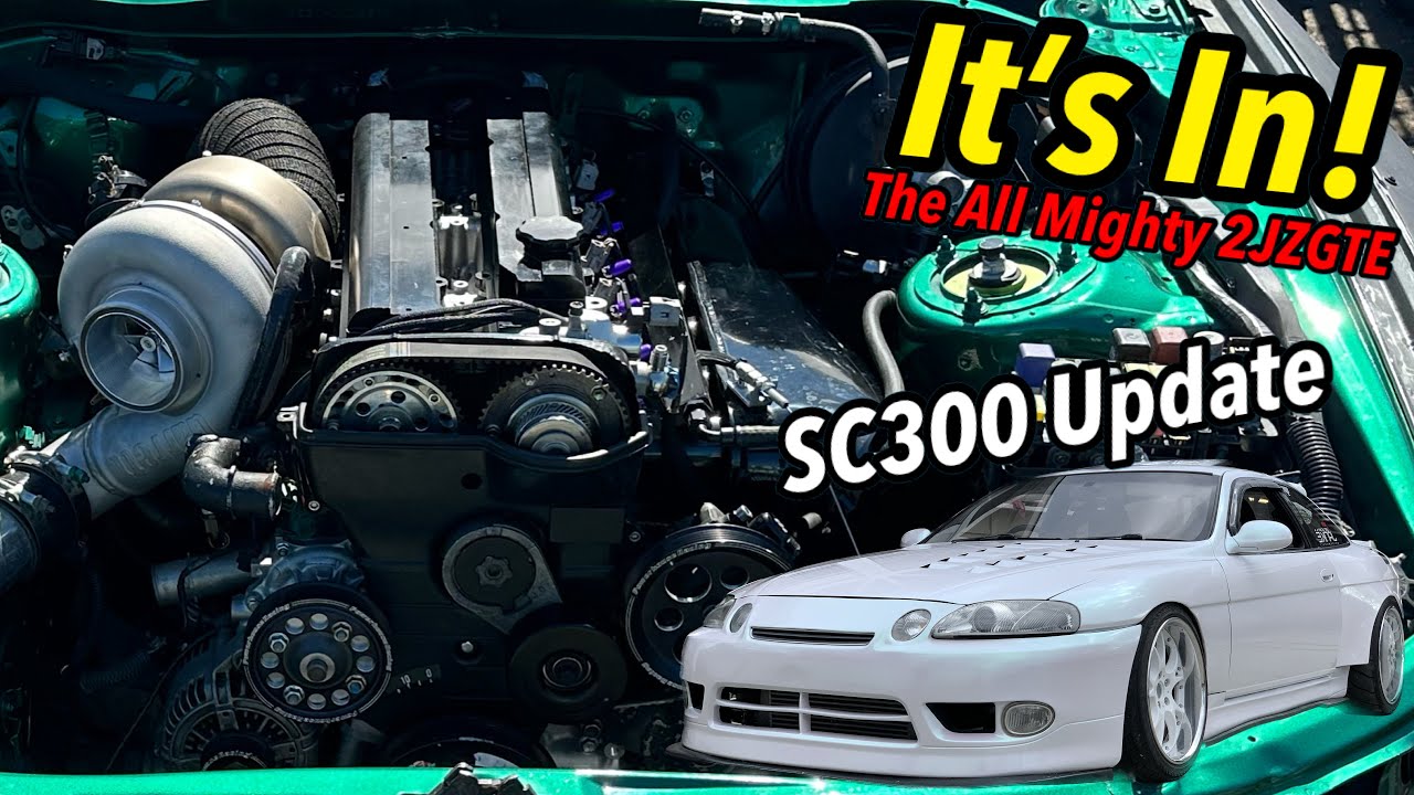 1000+HP 2JZ SC300 Update | $1,500 Bet To Sleep In Haunted House… - YouTube