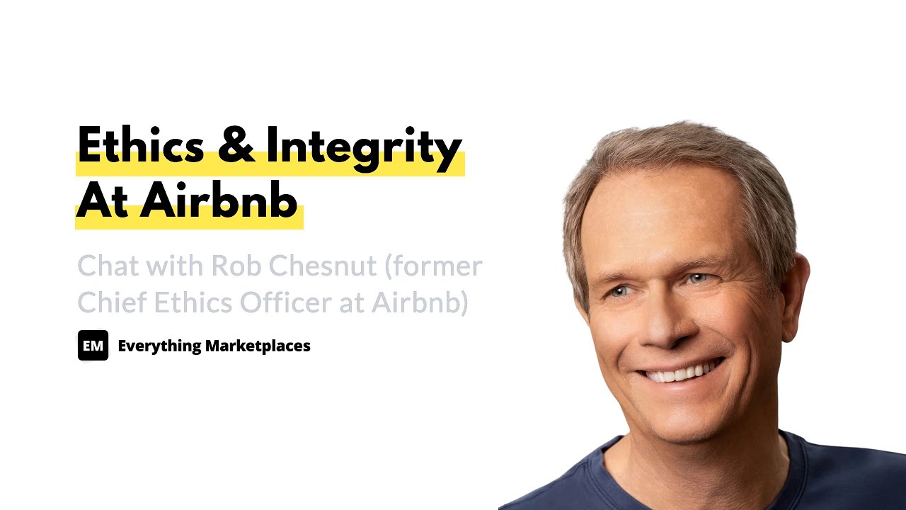 EM Group Chat #051 : Ethics For Marketplaces With Rob Chesnut (Former ...