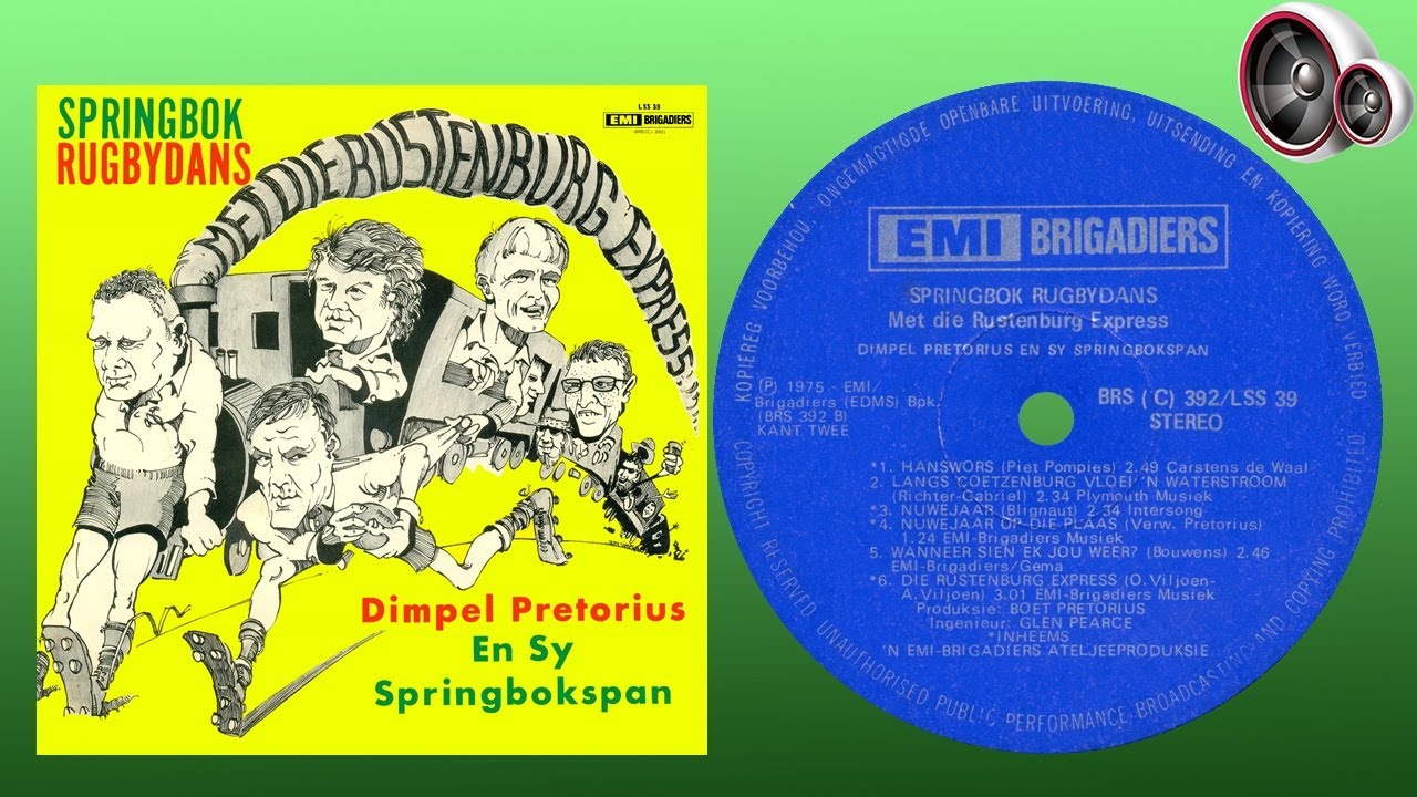 Dimpel Pretorius & Sy Springbokspan - Langs Coetzenburg vloei 'n ...