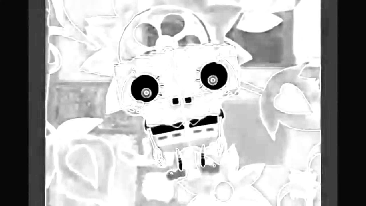 SPONGEBOB SMURFPANTS IN BLACK AND WHITE CHORDED - YouTube