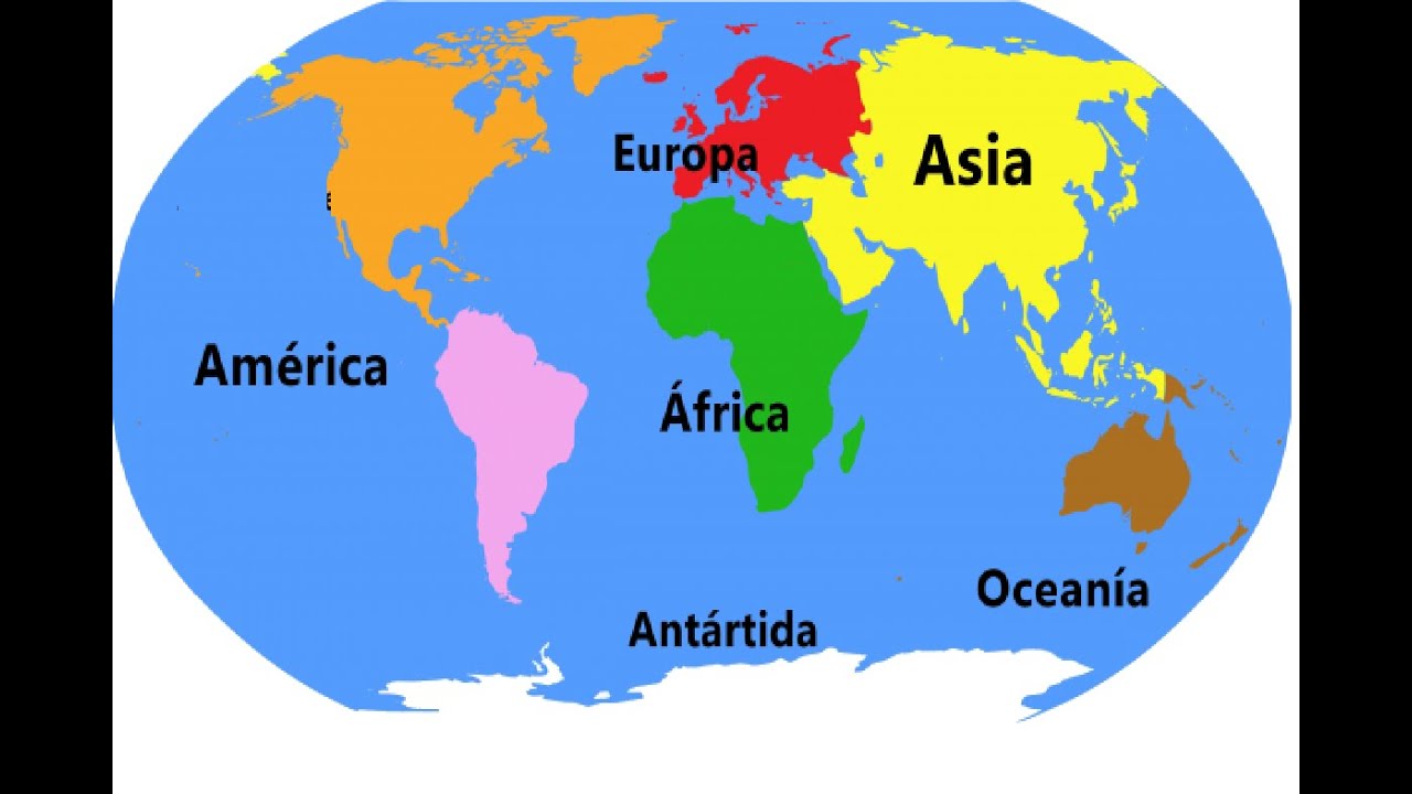 Continentes do Mundo com seus Países, Capitais, Linguas, Nacionalidades ...