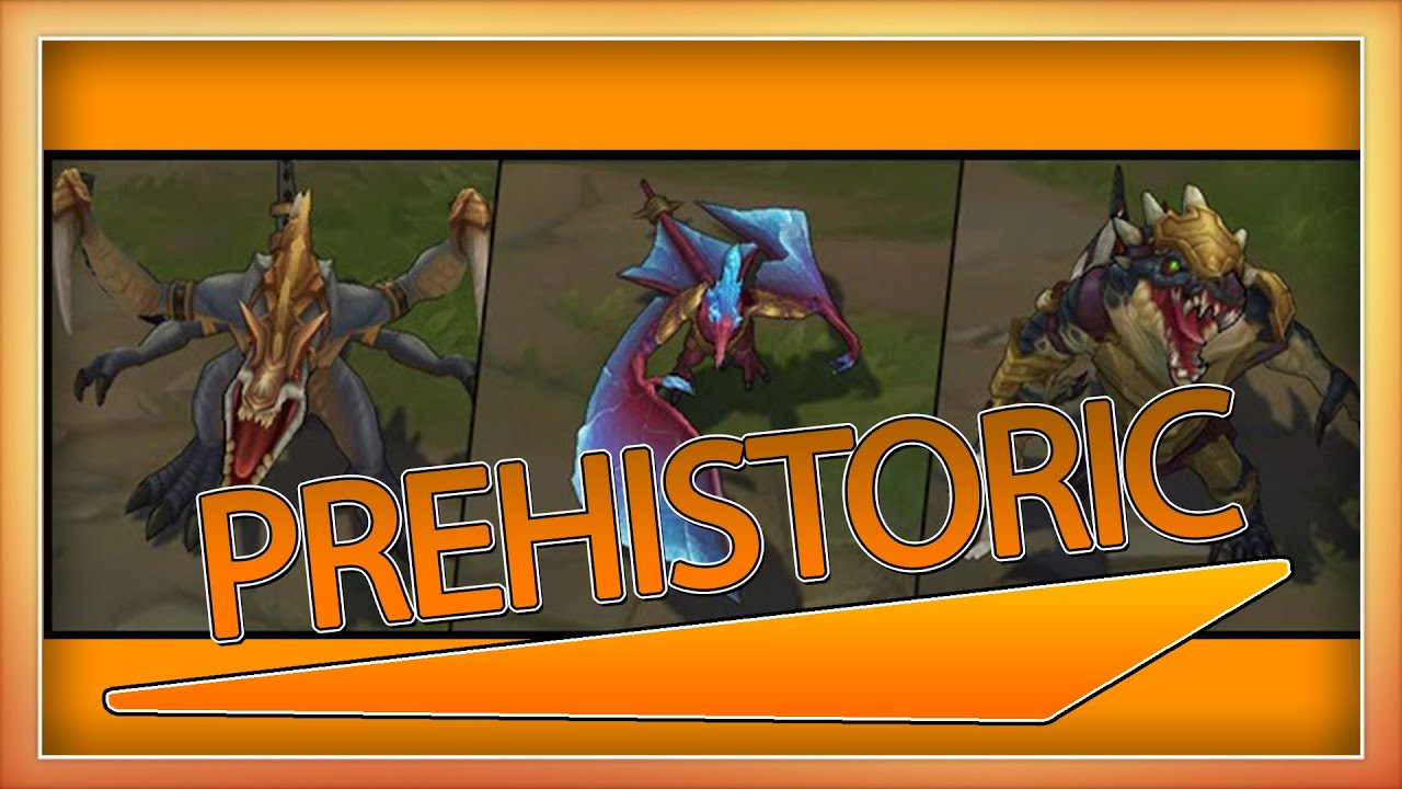 League of Legends - Novas Skins: Prehistoric Anivia, Prehistoric Cho ...