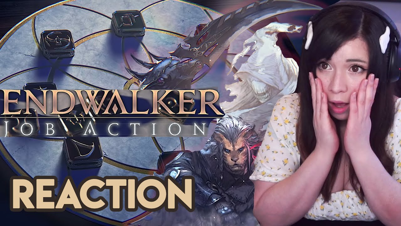 I'M LOSING MY MIND! FFXIV Endwalker Job Action Trailer REACTION - YouTube