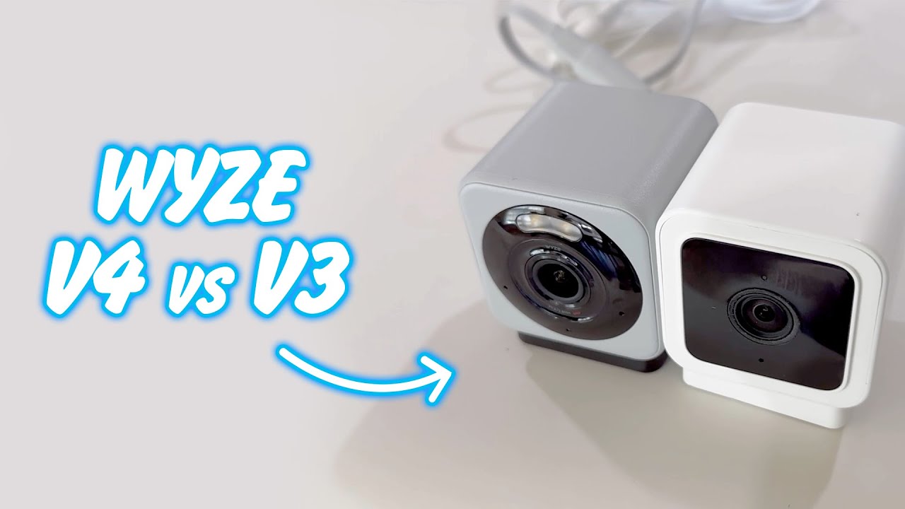Quick Overview: Wyze Cam V4 vs V3 - YouTube