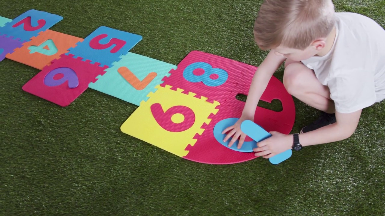 Hop the Scotch, Active Play - YouTube