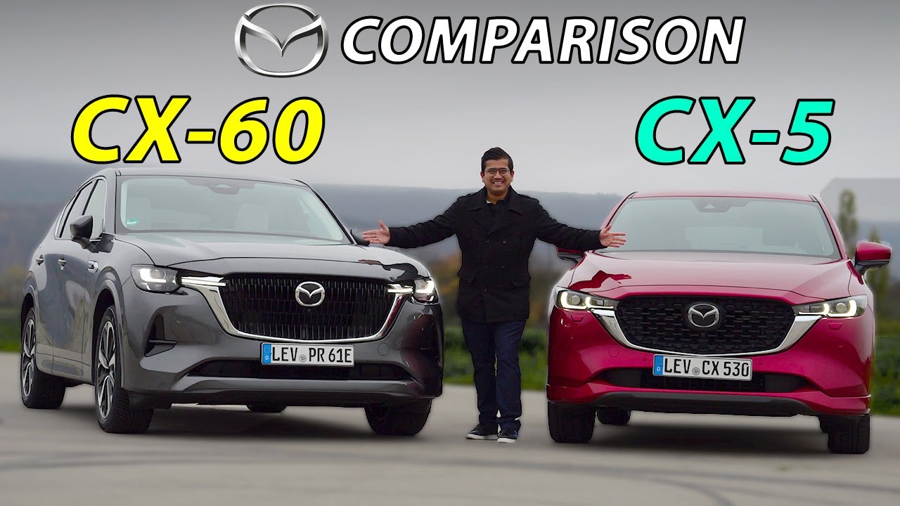 Mazda CX 5 Vs Mazda CX 60 CX70 Comparison REVIEW YouTube
