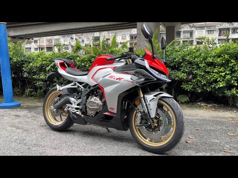 QJ Motor SRK 450RR (Silver) - 2026 (Walkaround)