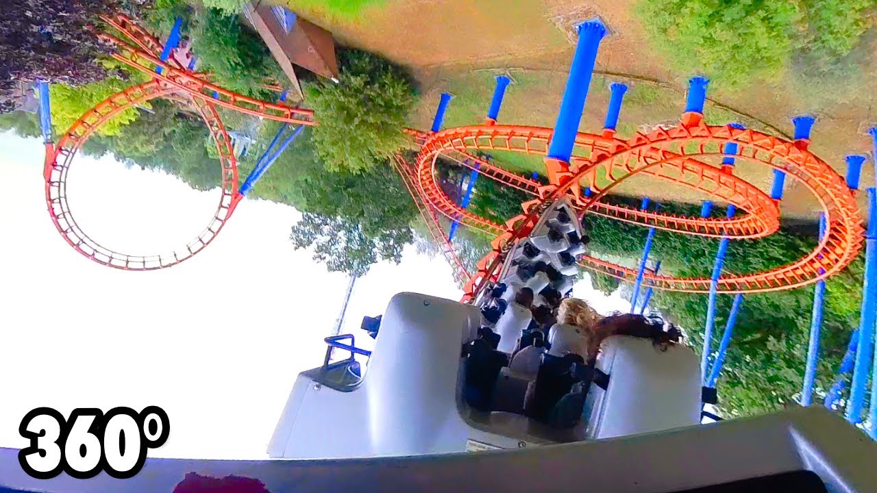Comet (Walygator Grand-Est) - VR ONRIDE - 360° looping roller coaster POV - YouTube