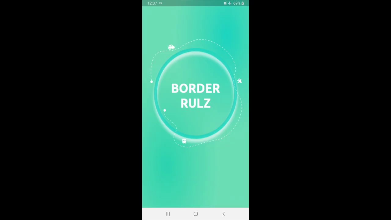 BorderRulz - #Hack20 Flutter Hackathon - YouTube