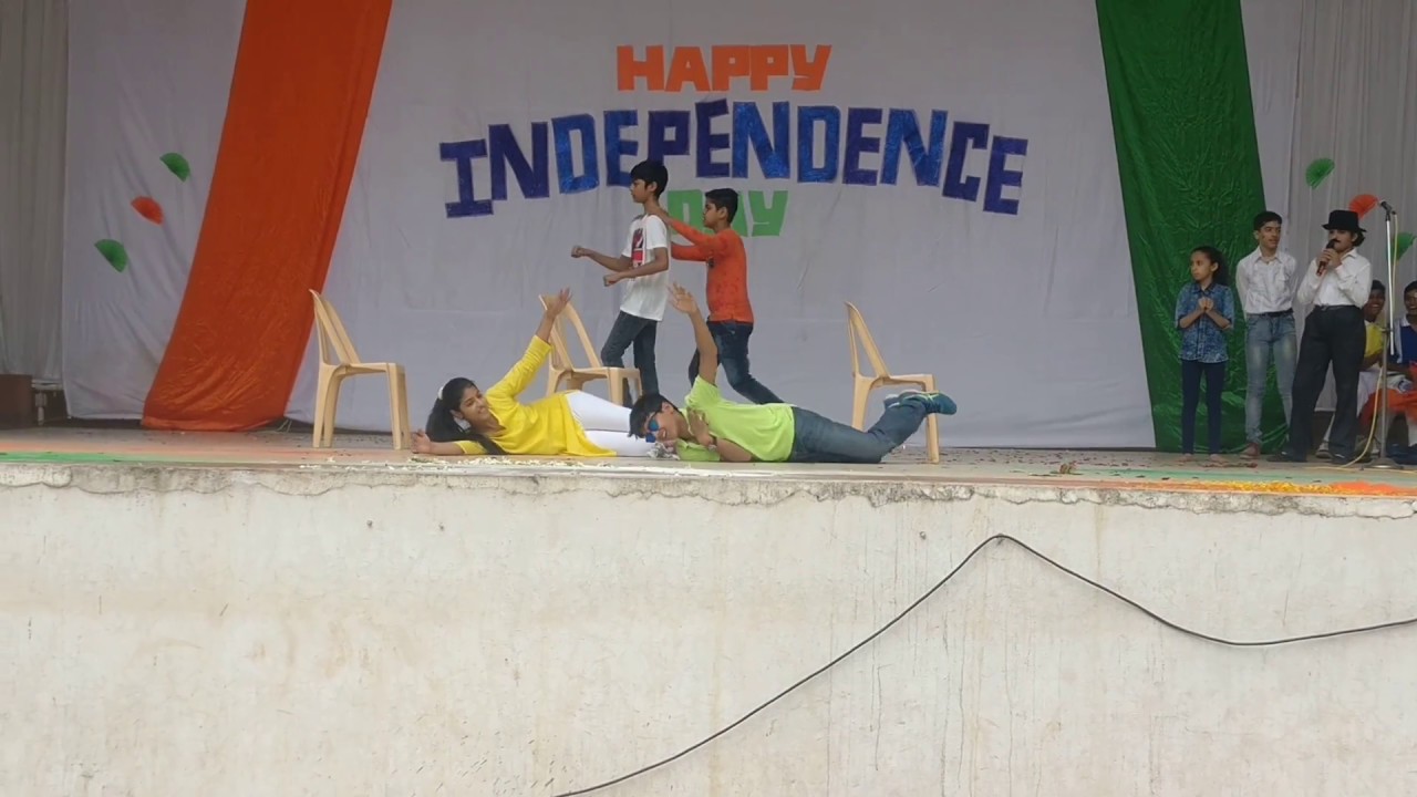 Independence Day Skit in school VANDE MATRAM 🙏😇 - YouTube