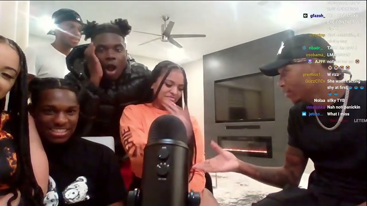 Silky & Noticuz Rizz Girls On Stream - YouTube