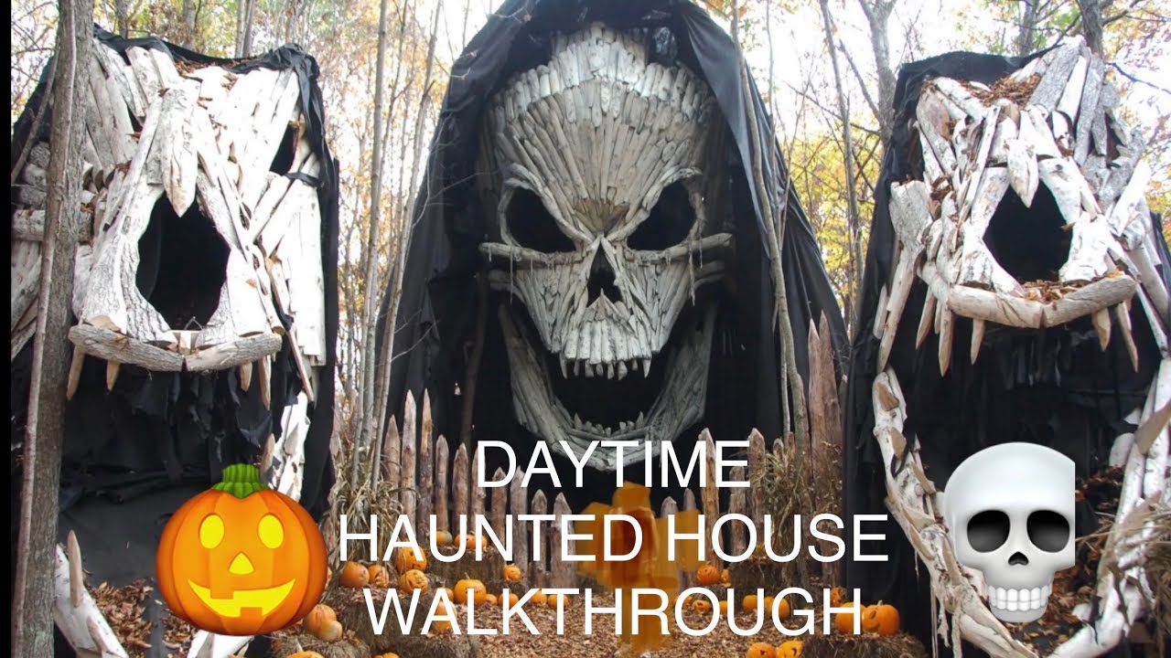 Lights On Haunted House Daytime Walkthrough - YouTube