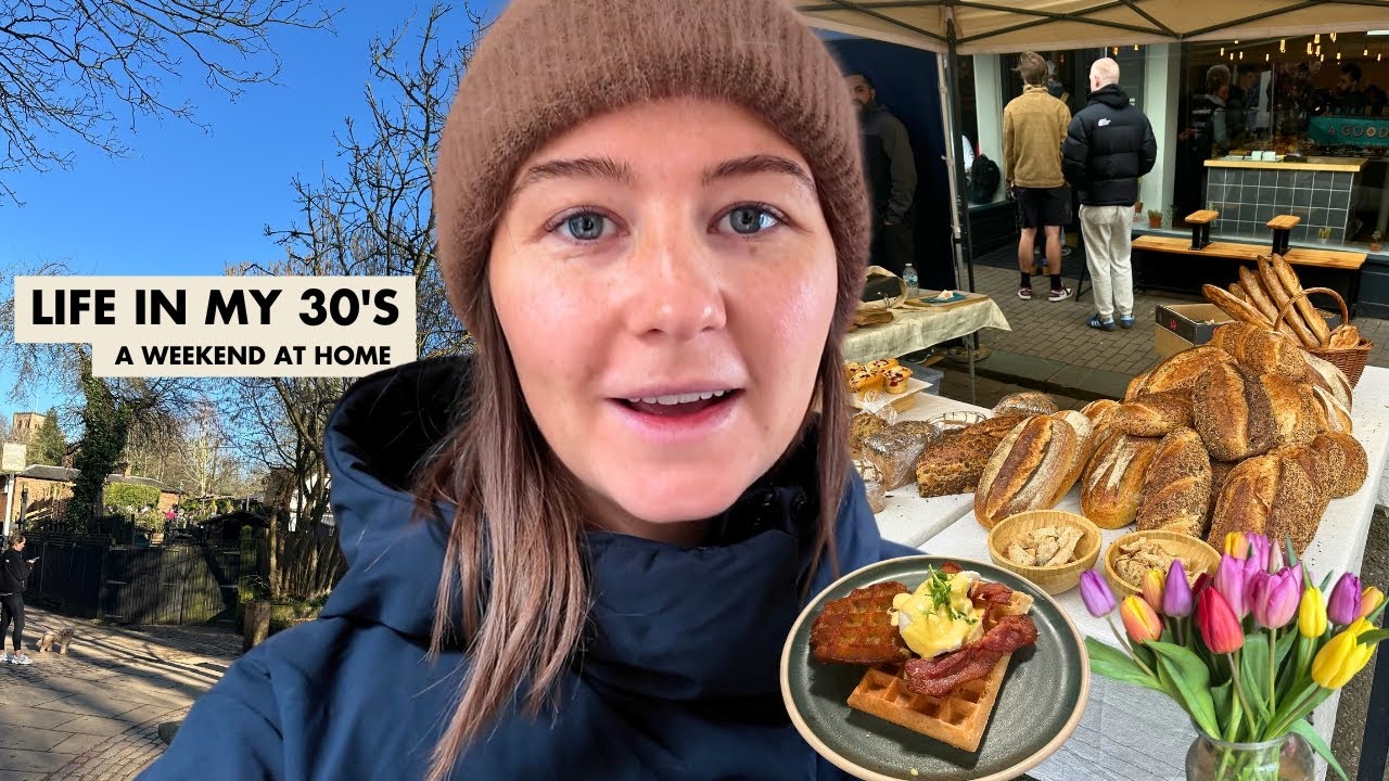 Life in my 30s I a cosy weekend at home, new in COS bits, market day ...