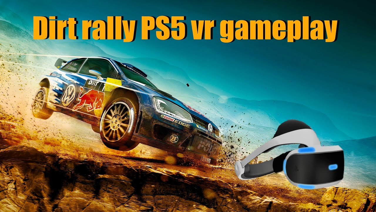 Dirt rally PSVR on PS5 Gameplay - YouTube
