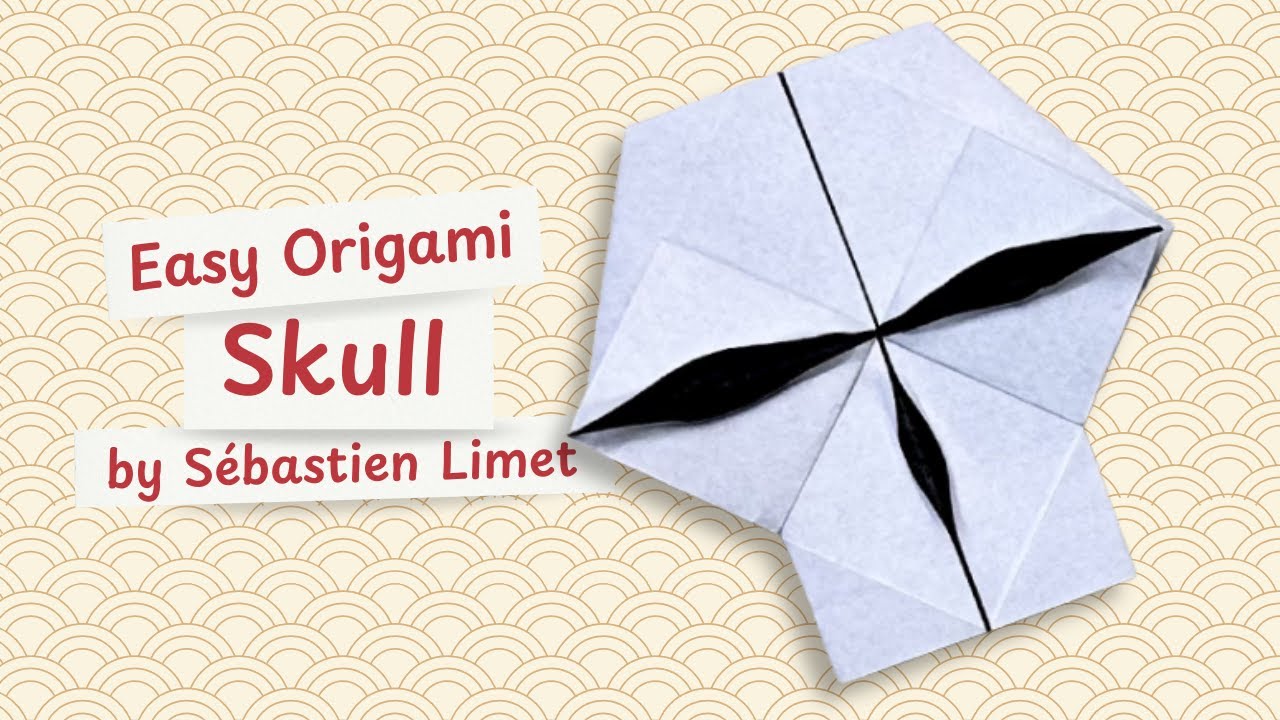 Easy Origami Skull Tutorial 💀 Step-by-Step Instructions - YouTube