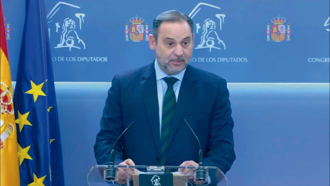 DIRECTO | Rueda de prensa de José Luis Ábalos en el Congreso - YouTube