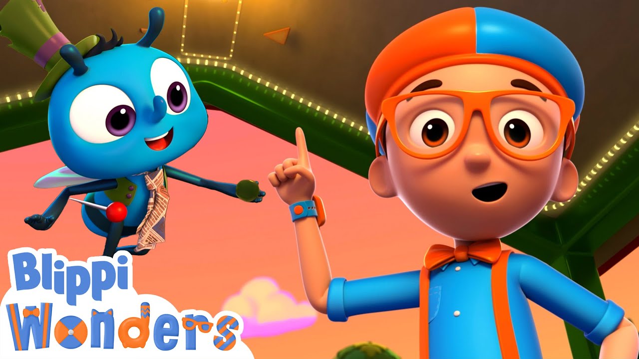 Blippi Wonders - Learn How Flies Walk On Ceilings! | Blippi Cartoon ...