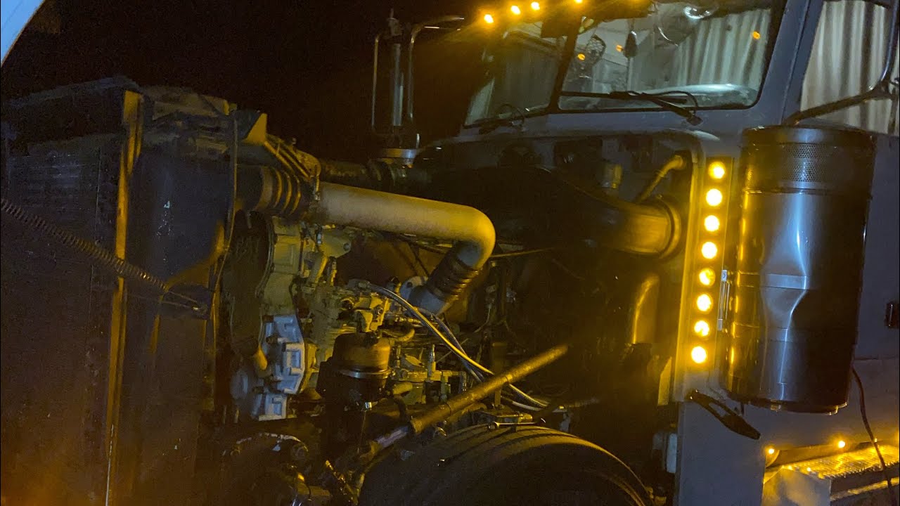Peterbilt 379 cat c-15 6nz in frame motor rebuild PT1 #rebuild # ...