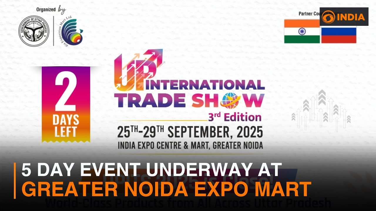 5 day event underway at Greater Noida Expo Mart - YouTube