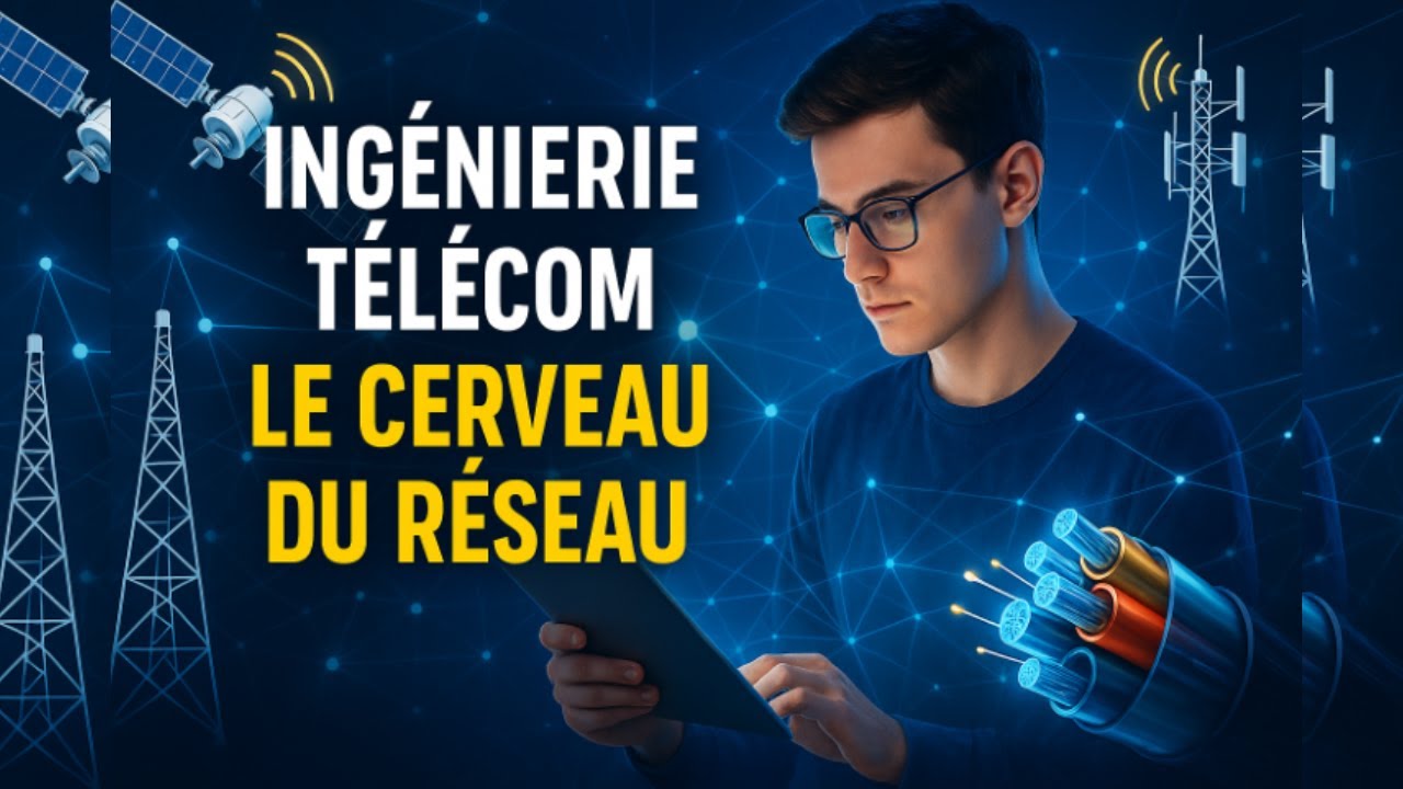 Quels débouchés avec une licence master en Ingénierie des Télécommunications ? - YouTube