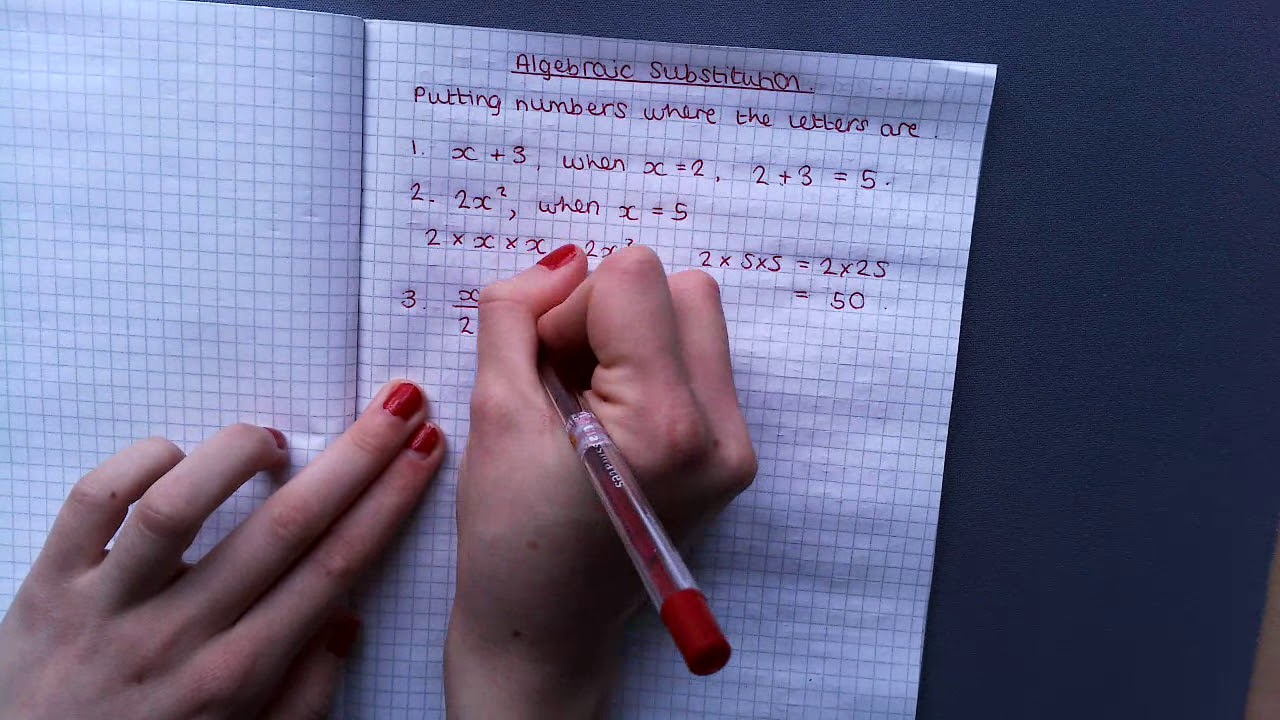 Algebraic Substitution Positive And Negative Numbers YouTube algebraic-substitution-positive-and-negative-numbers-youtube