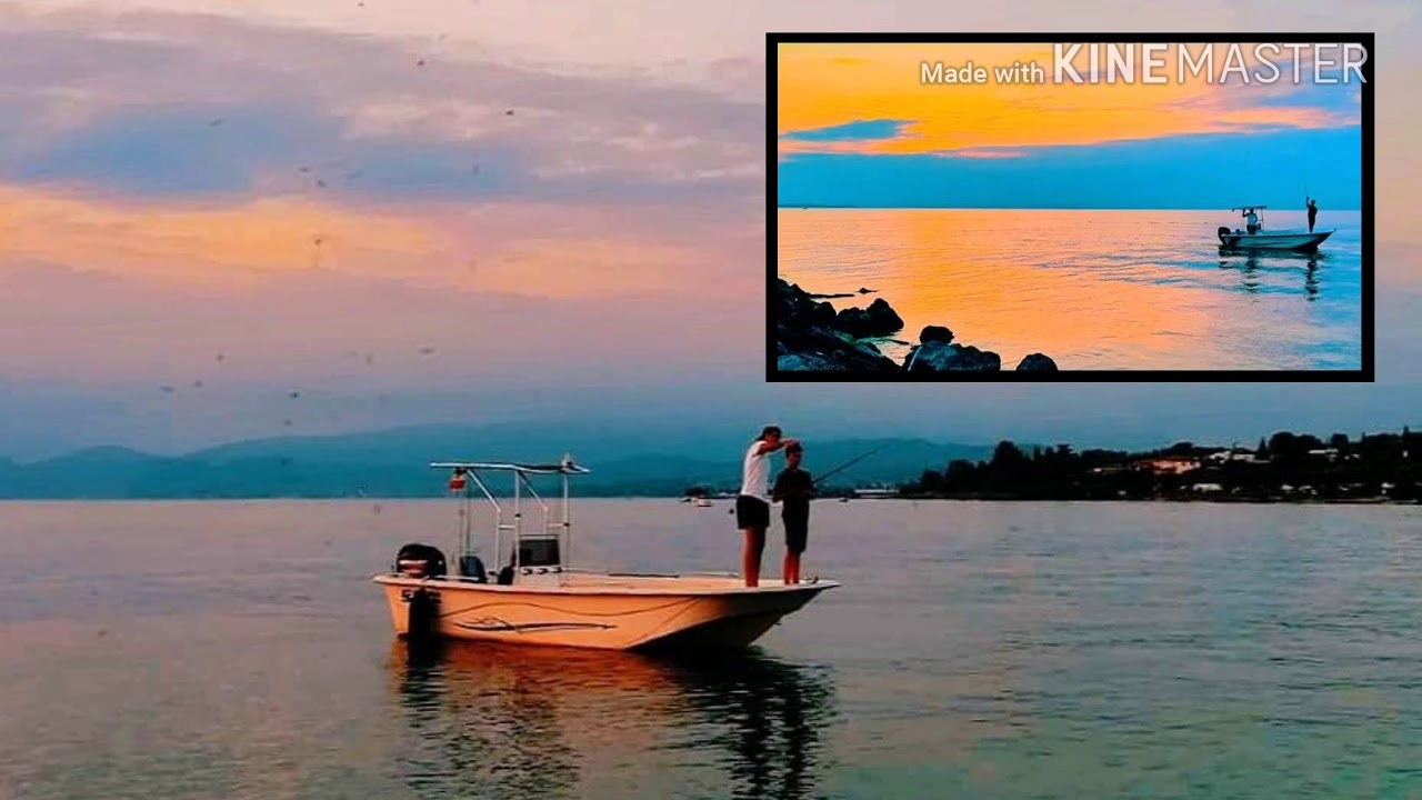 FISHING ON LAKE GARDA - YouTube