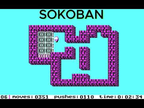 Sokoban (1982); PC game; Platform: MS-DOS ; - YouTube