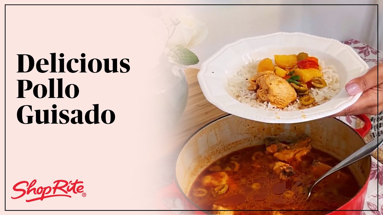 Mouth Watering Pollo Guisado | ShopRite Grocery Stores - YouTube