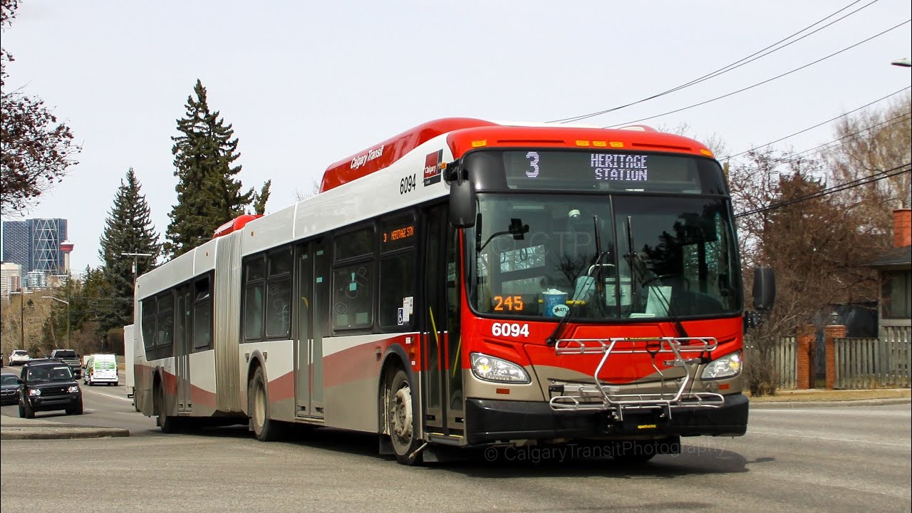 SPECIAL REBUILD BUS! Calgary Transit 2013 New Flyer Xcelsior XD60 ...