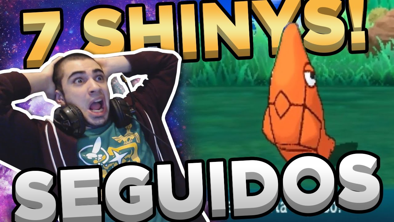 7 POKEMON SHINYS SEGUIDOS! ME QUEDO CALVO! - YouTube