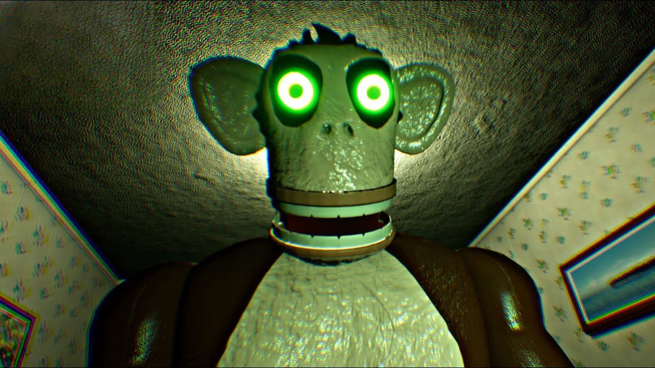 UN ANIMATRÓNICO SE HA COLADO EN MI CASA Y ME ESCONDO DE ÉL !! - Chimpy ...