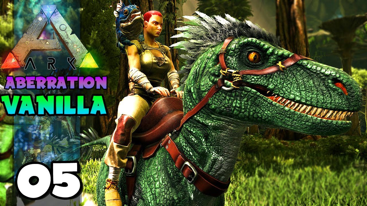 DOMANDO OS PRIMEIROS RAPTORS!!! ARK: ABERRATION (VANILLA) 05 - YouTube