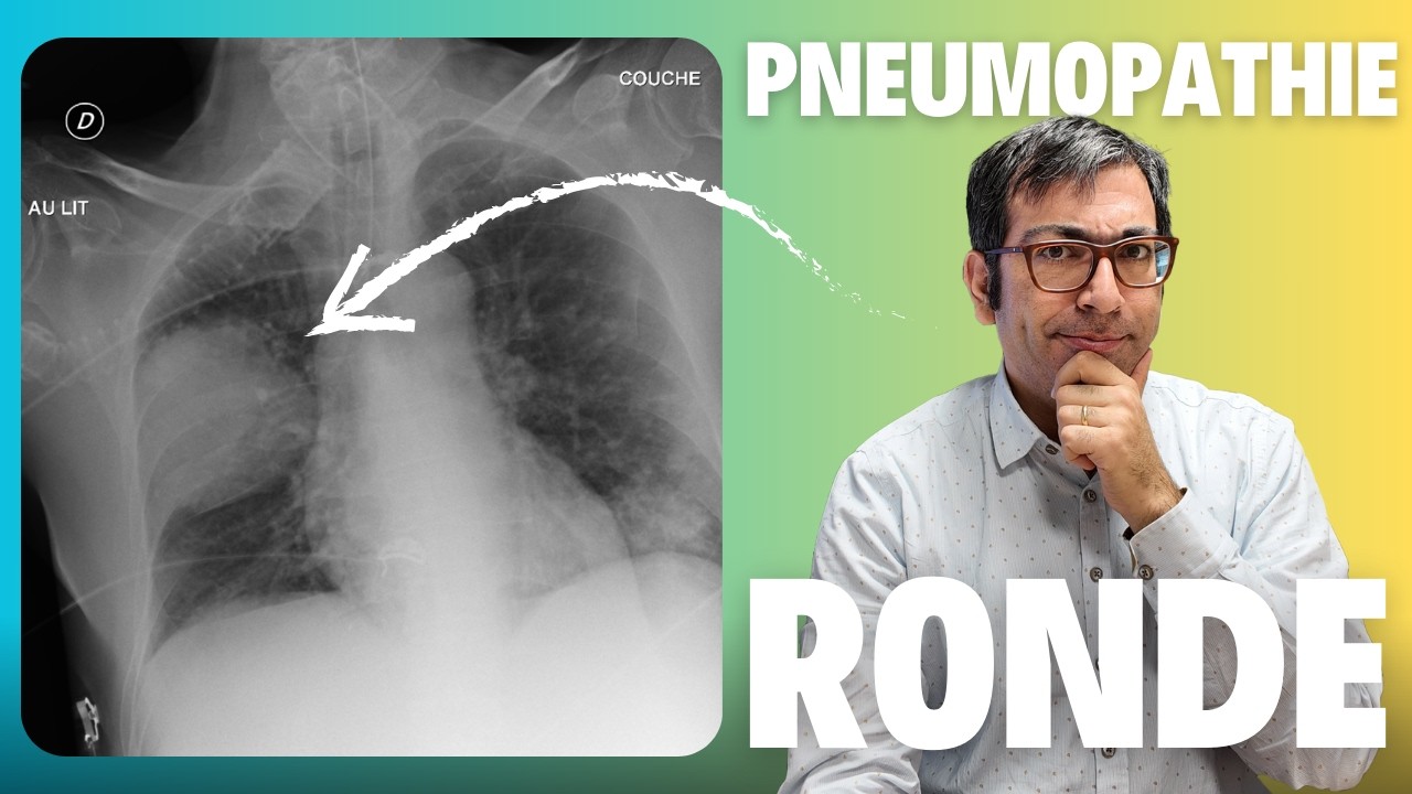 Pneumopathie ronde à pneumocoque : analyse du SCANNER - YouTube