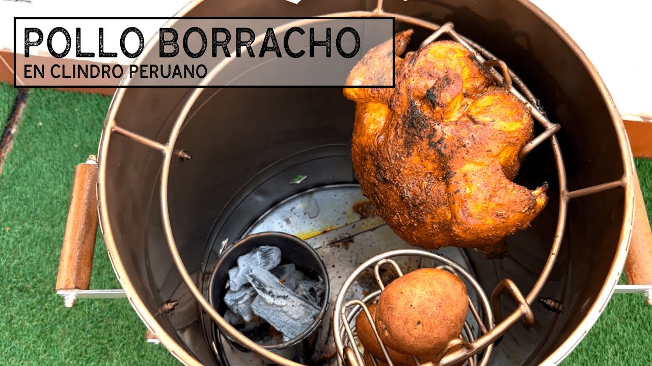 Pollo al cilindro peruano al whisky Dewar´s, cocinado por un #español # ...