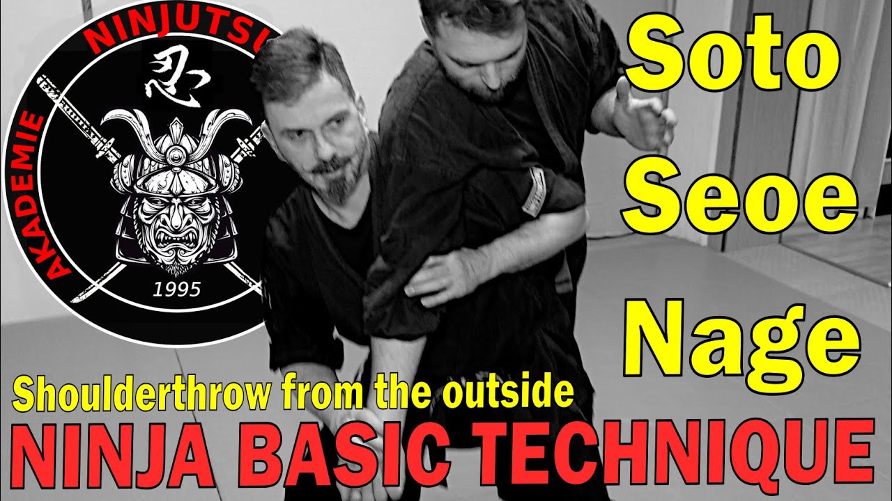 Ninja Basic Technique Soto Seoe Nage - Shoulderthrow - YouTube