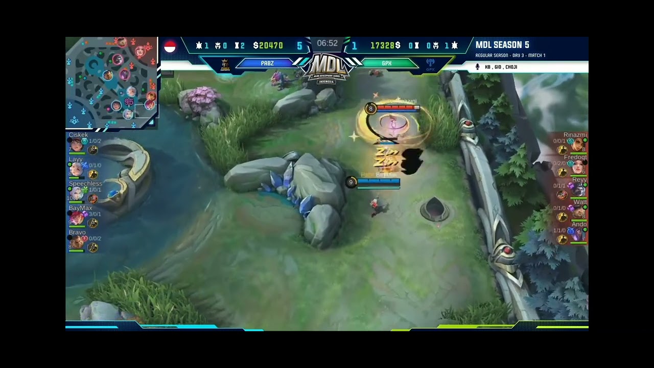 GENG KAPAK vs PABZ ESPORTS Game 2 | MDL ID Season 5 - Regular Season ...