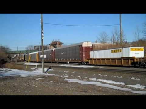 NS heading to Croxton Yard at CP Marion - YouTube
