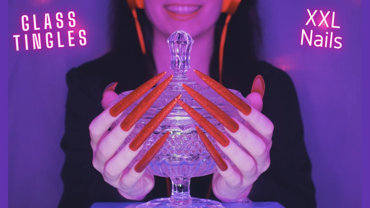 Asmr Textured Glass Scratching & Tapping | Brain Melting Asmr No ...