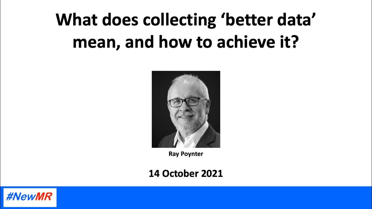 What does collecting better data mean, and how to achieve it? - YouTube